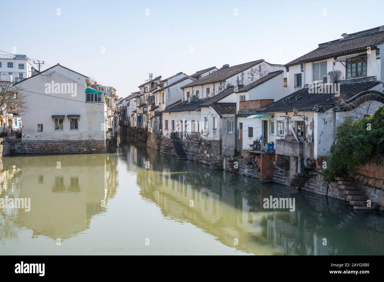 Suzhou,China-February 16, 2018: Suzhou, China, Famous for the beautiful ...