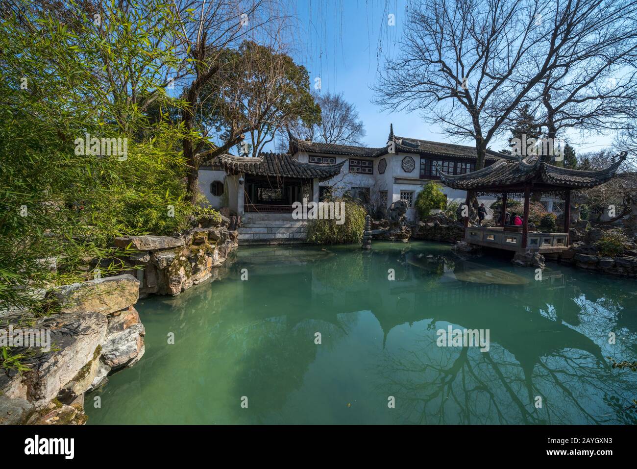 Suzhou,China-February 16, 2018: Suzhou, China, Famous for the beautiful ...