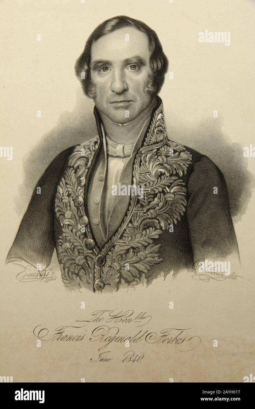 Francis Reginald Forbes 1840 - Carl Lutherer Stock Photo - Alamy