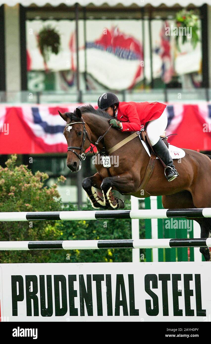 CSIO Spruce Meadows Masters 2002, Frankie Chesler (CAN), Hanastacia ...