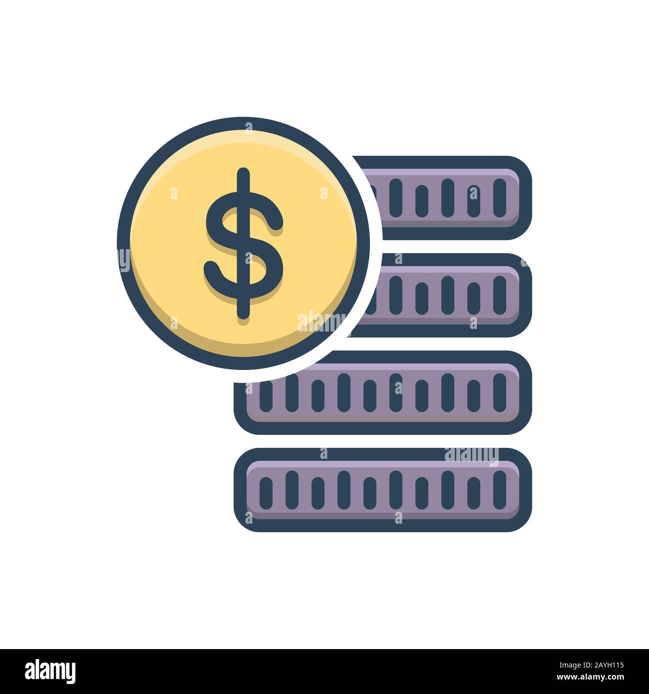 Illustration for Doller Stock Vector Image & Art - Alamy
