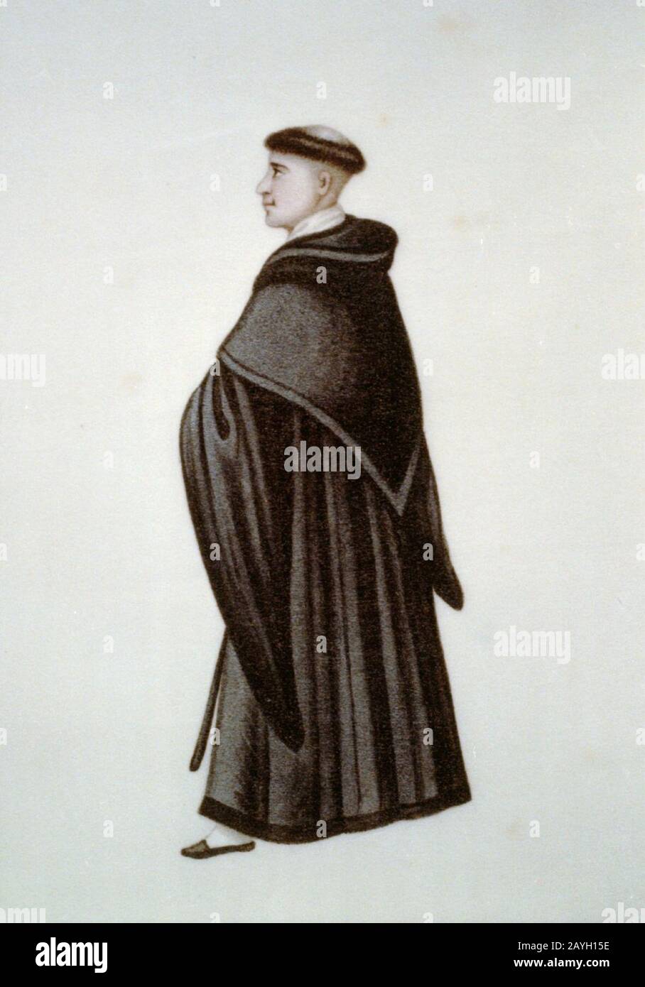 Franciscan monk, Peru Stock Photo - Alamy