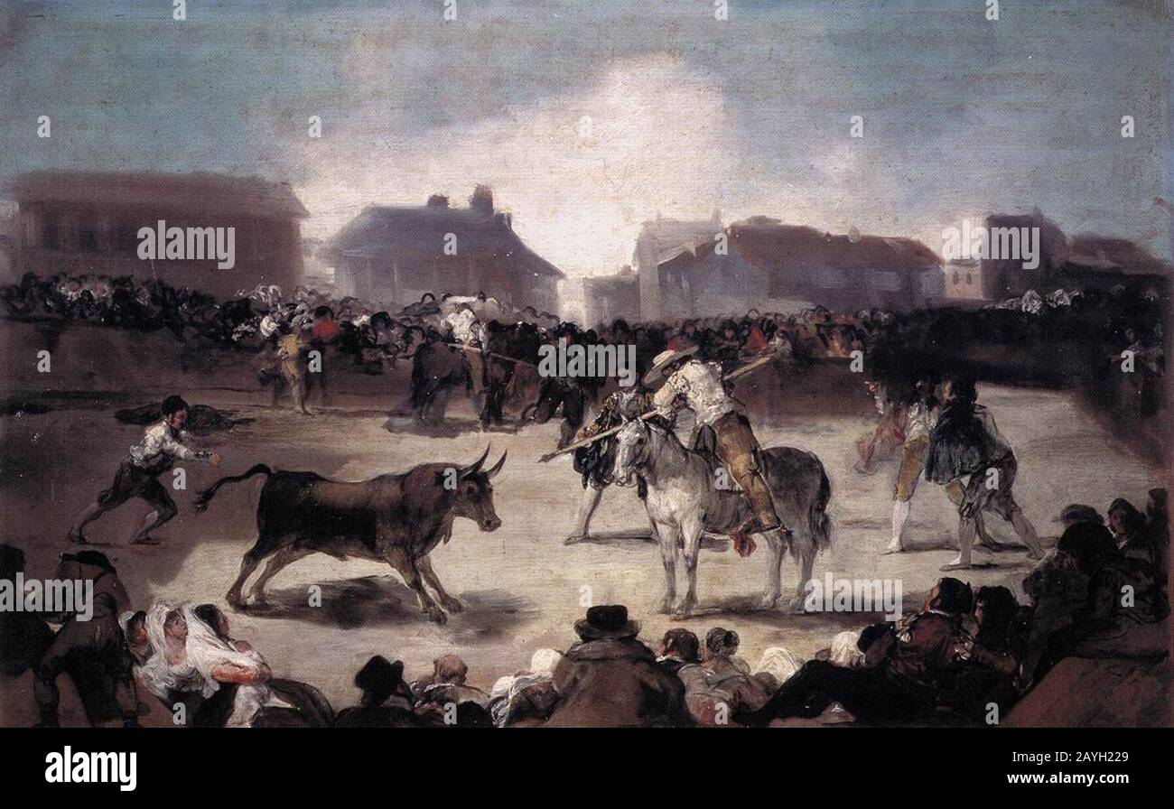 Francisco de goya bullfight hi-res stock photography and images - Alamy
