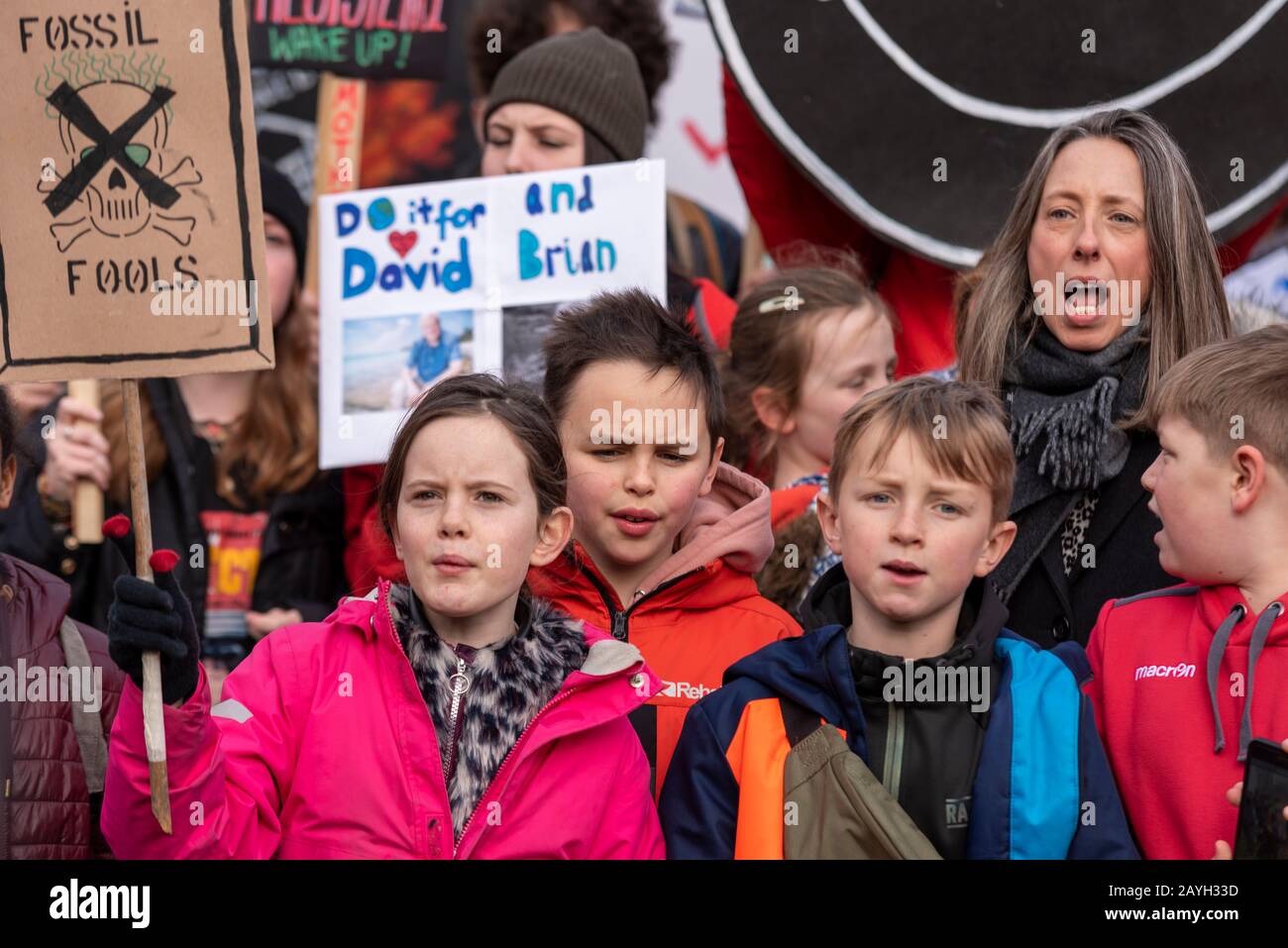 Children marching school hi-res stock photography and images - Alamy