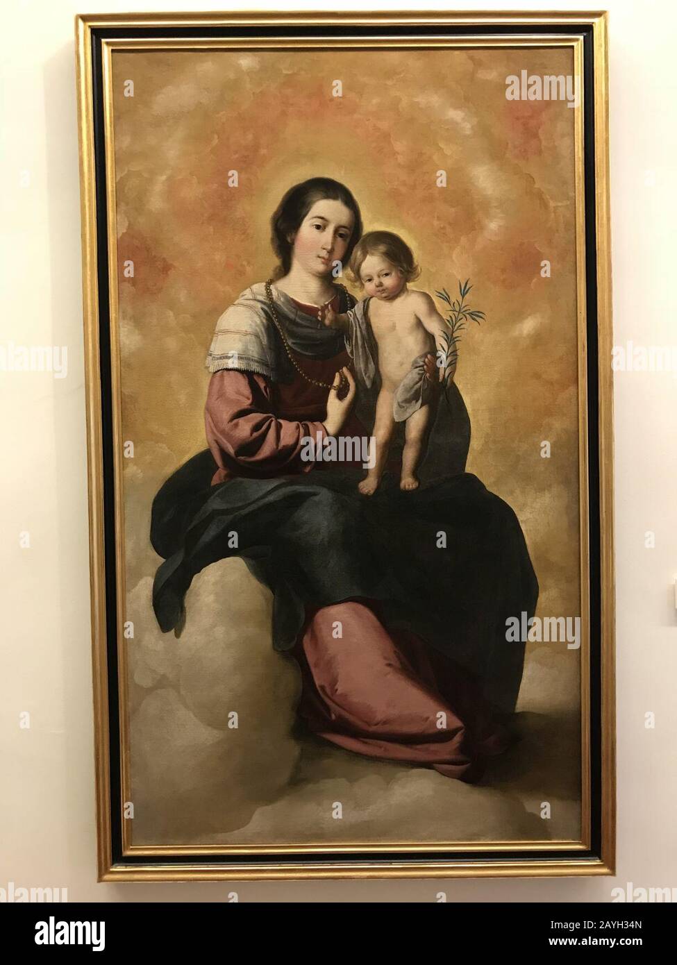 Francisco de zurbaran virgen hi-res stock photography and images - Alamy