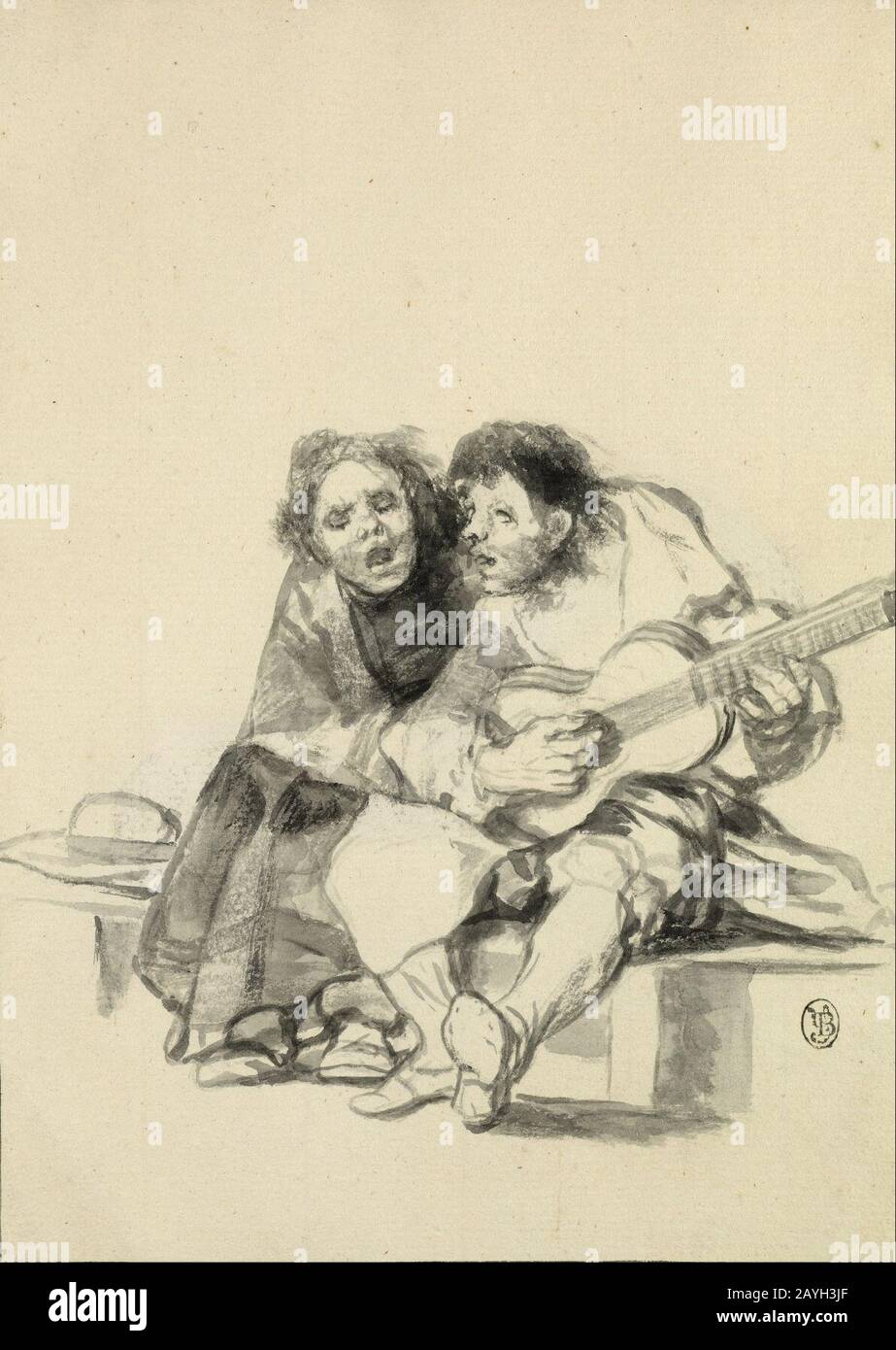 Francisco Goya - Muy accordes (They‥99re very much in harmony Stock ...