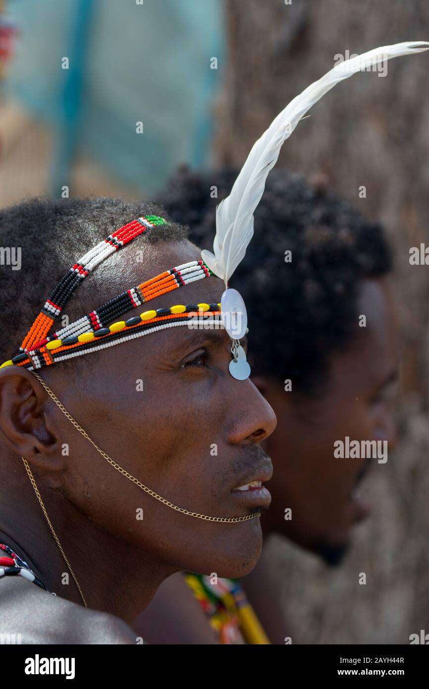 Samburu man hi-res stock photography and images - Alamy