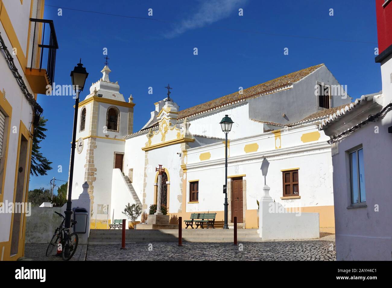 Igreja Matriz de Alvor The Main Church Of Alvor In The Algarve Is A ...