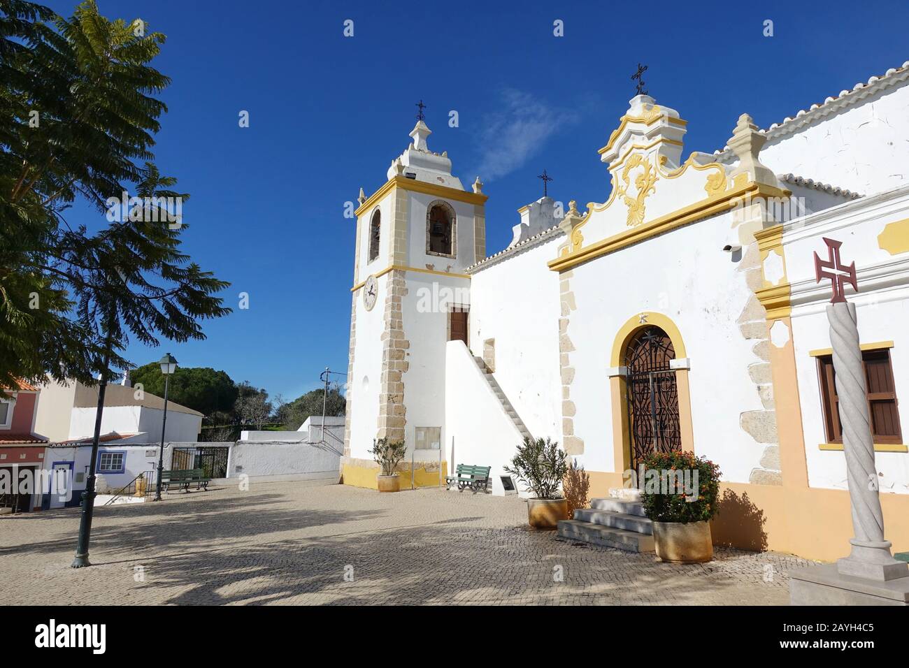 Igreja Matriz de Alvor The Main Church Of Alvor In The Algarve Is A ...