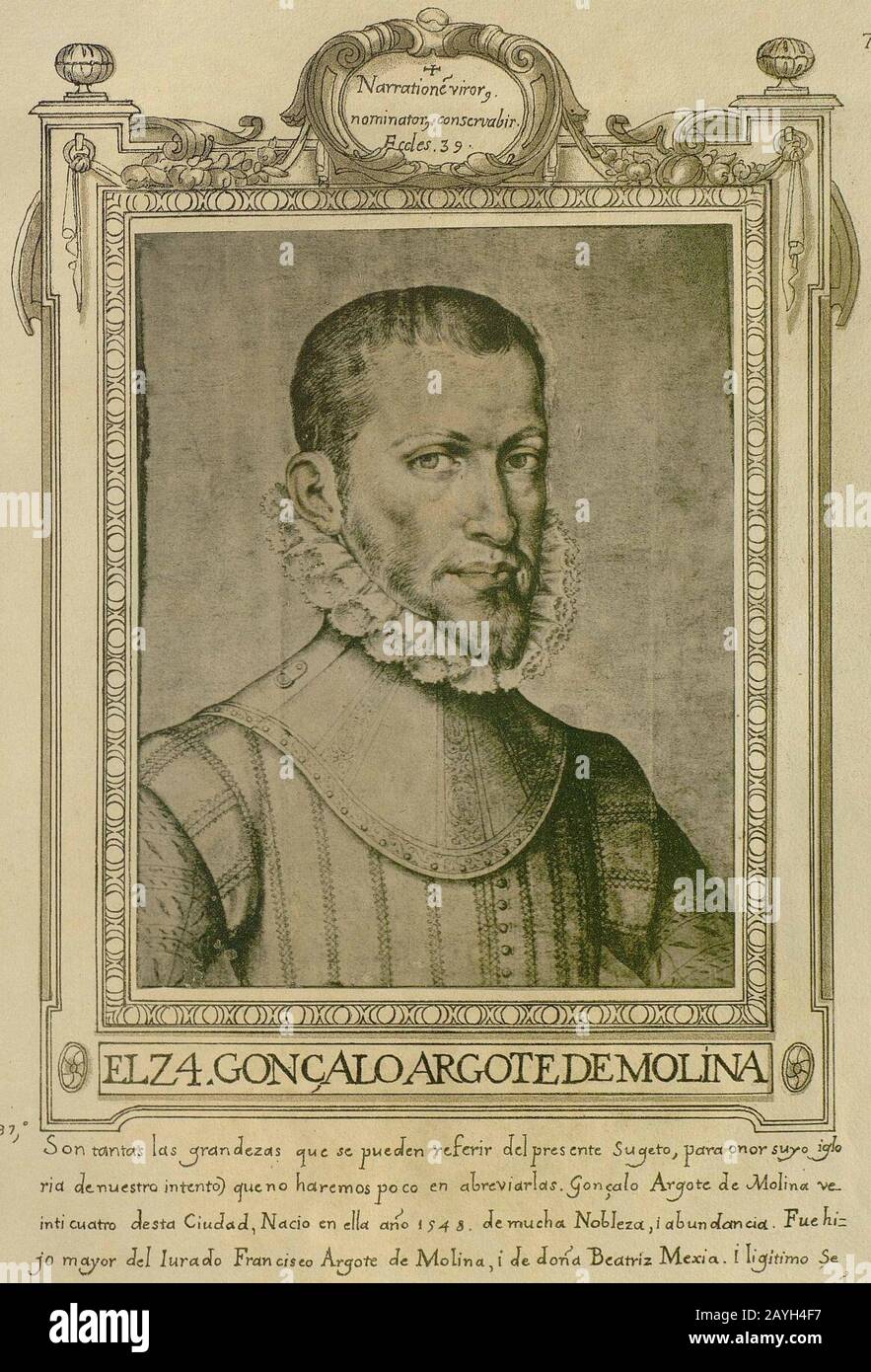 Francisco Pacheco Portrait