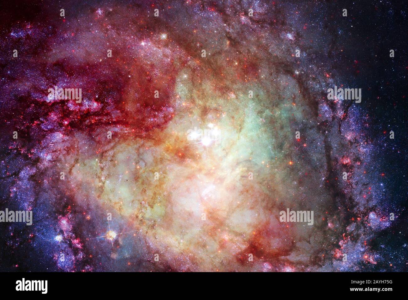 Awesome space background. Elements of this image furnished by NASA ...
