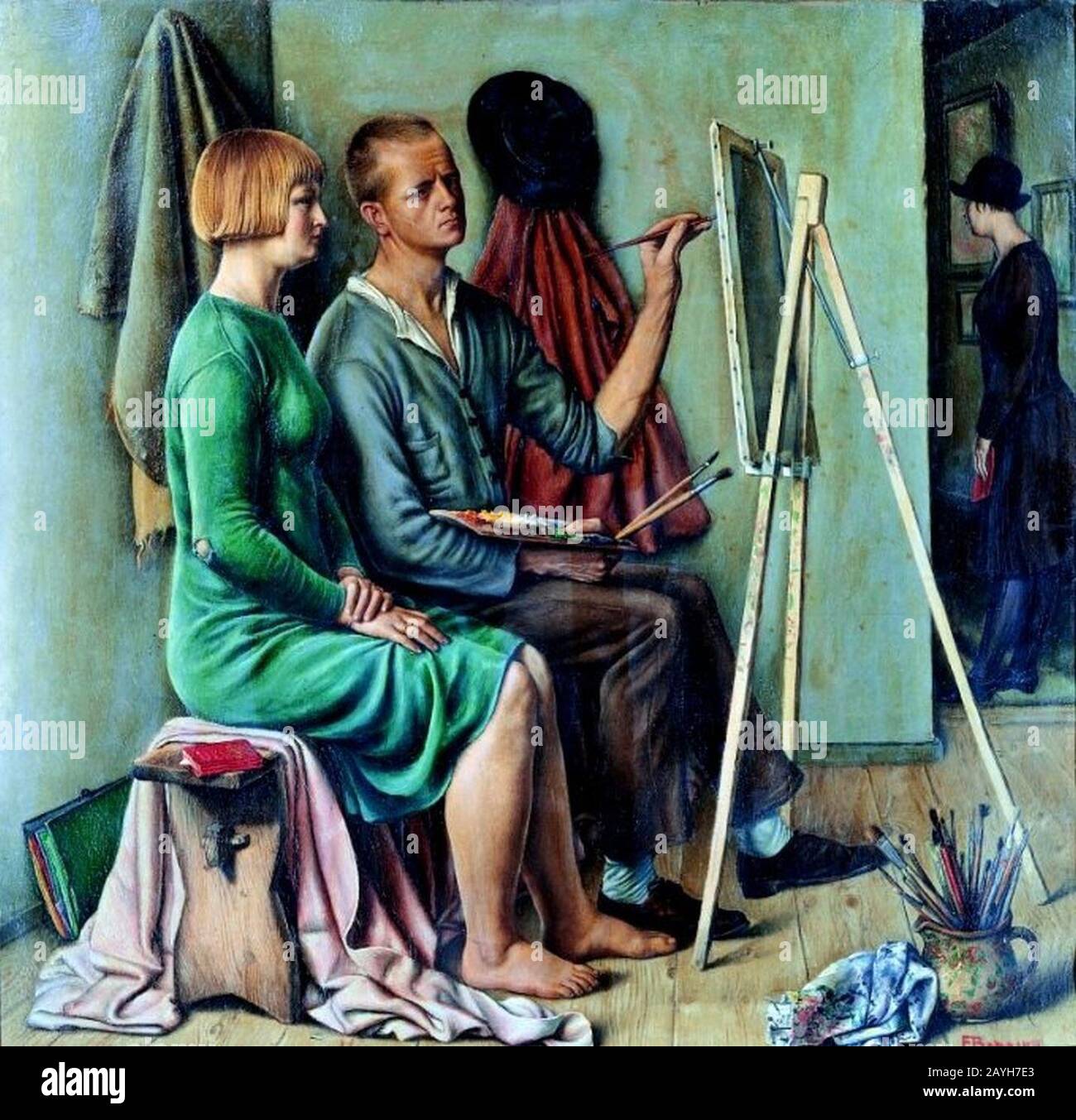 François Barraud - L'Atelier Stock Photo - Alamy