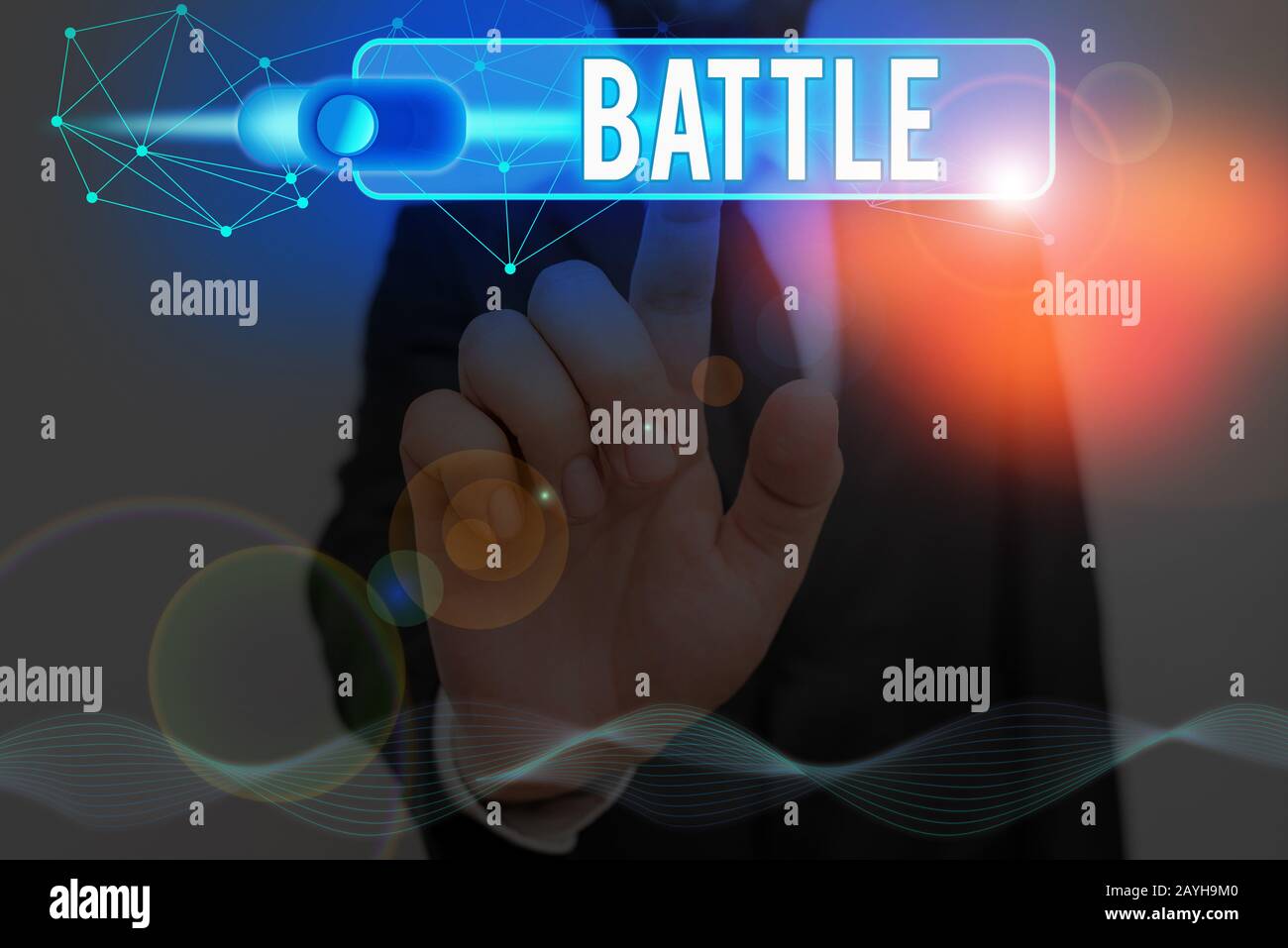 Word writing text Battle. Business photo showcasing violent fight ...