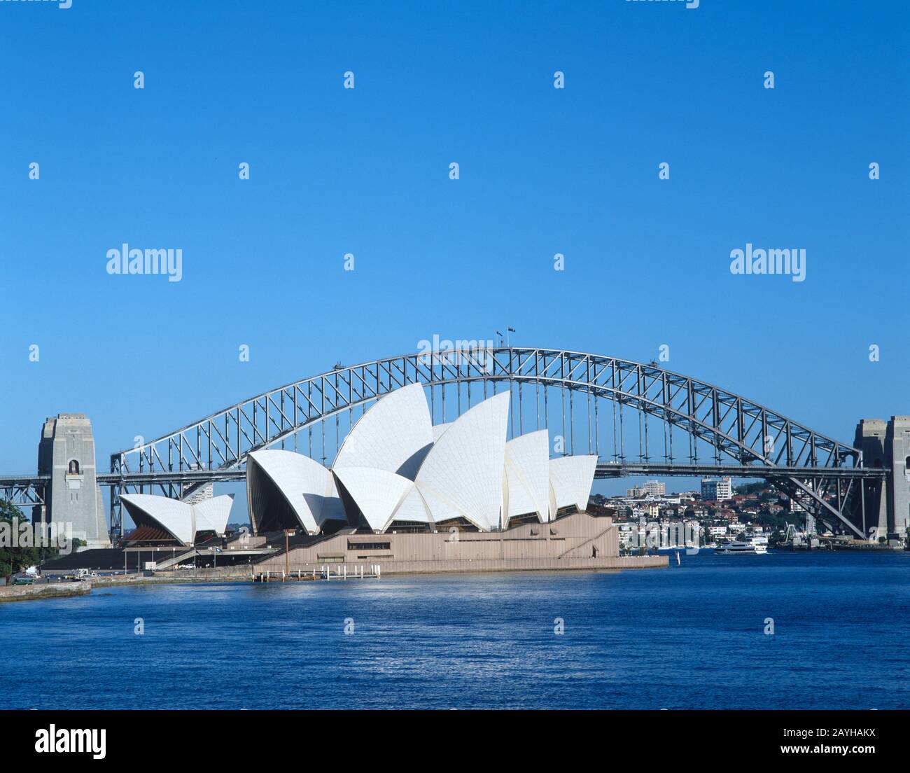 Australia, Sydney Opera House and Harbour Bridge Stock Photo - Alamy