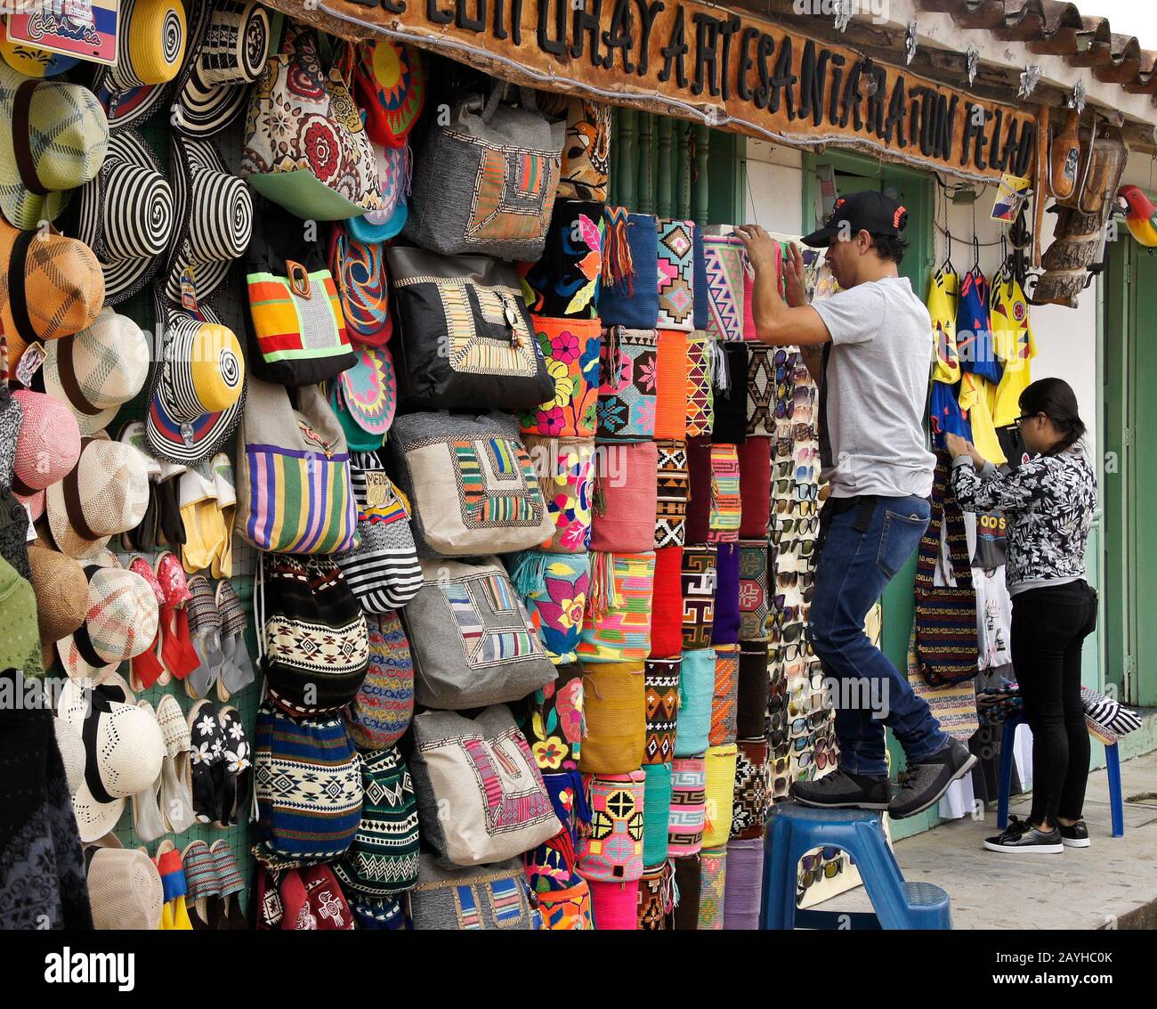 Colombia traditional bag hi-res stock photography and images - Alamy