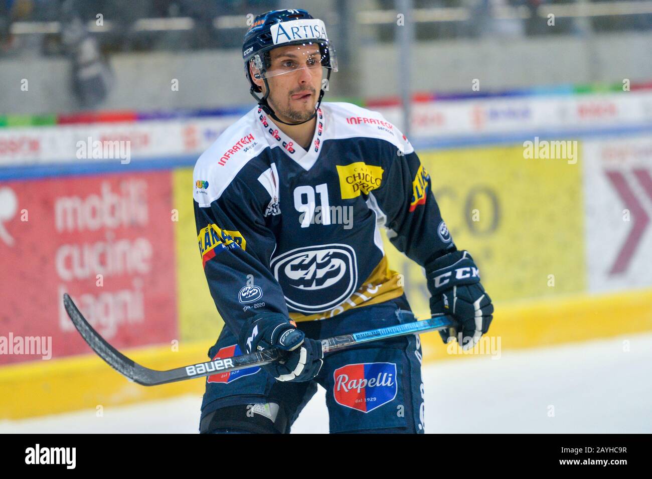Ambri, Switzerland. 15th Feb, 2020. 15.02.2020, Ambri, Stadio Valascia ...