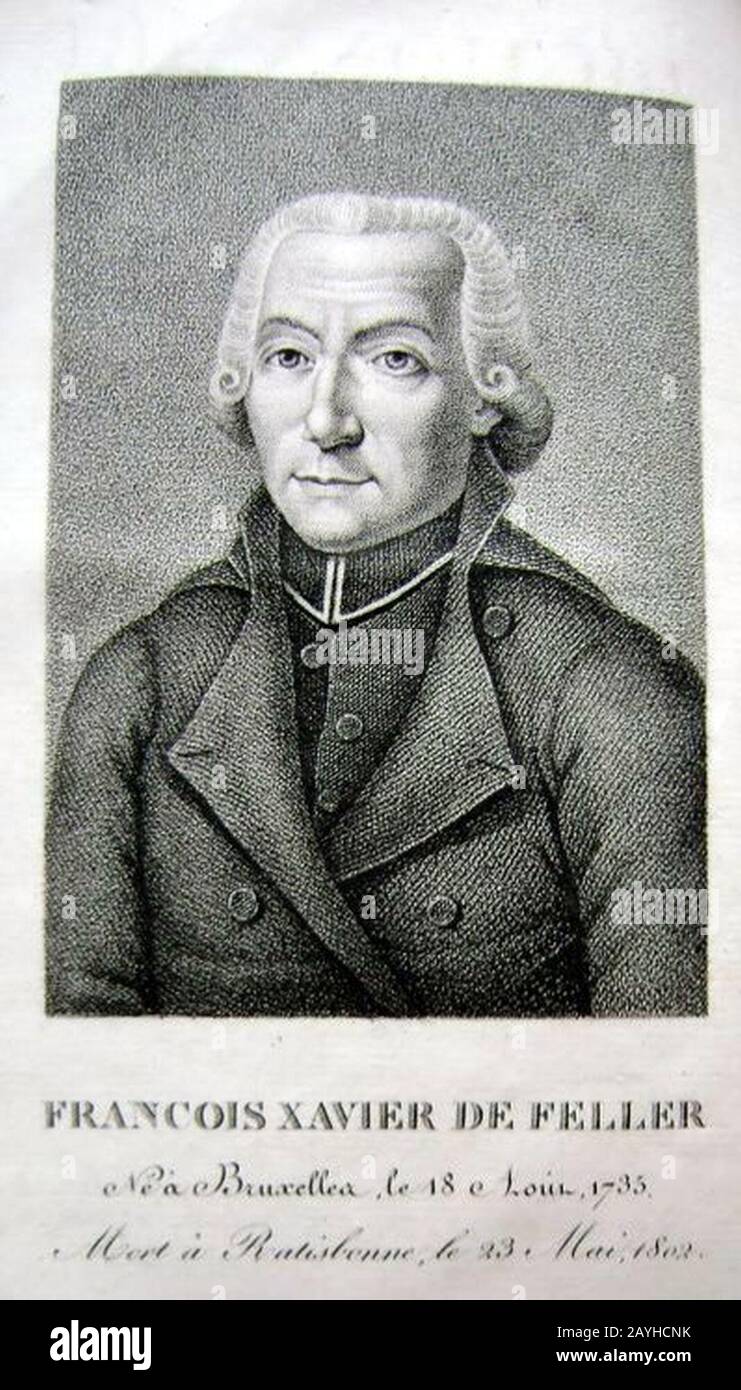 Francois xavier de feller hi-res stock photography and images - Alamy