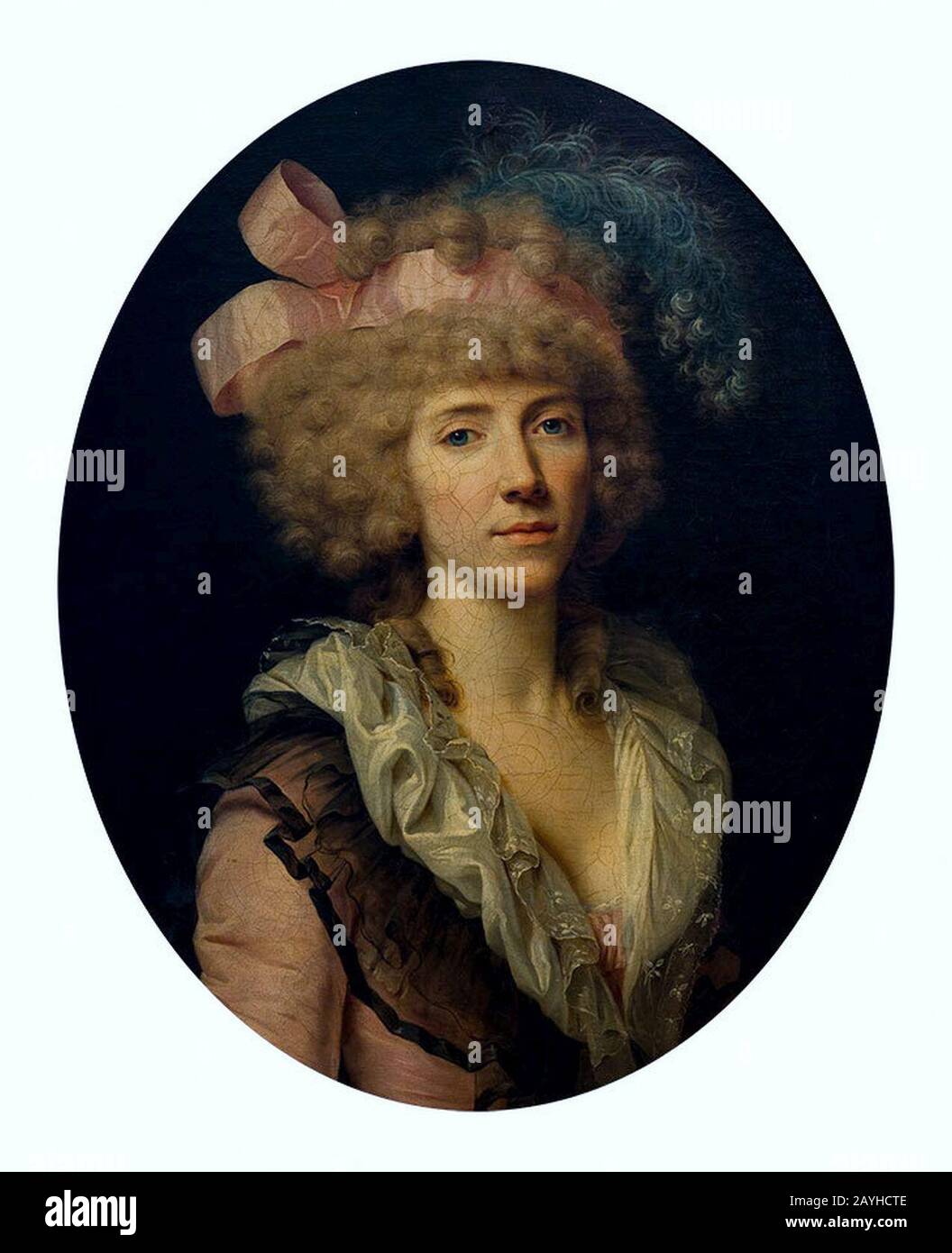 François-Xavier Fabre - Retrato de Elizabeth Fabiola Mascagni Stock ...