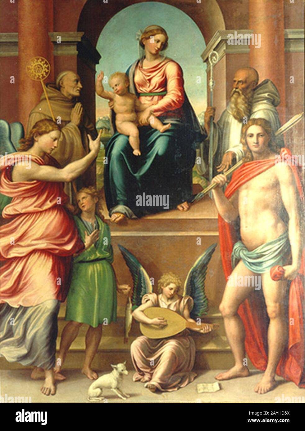 Virgen entronizada hi-res stock photography and images - Alamy