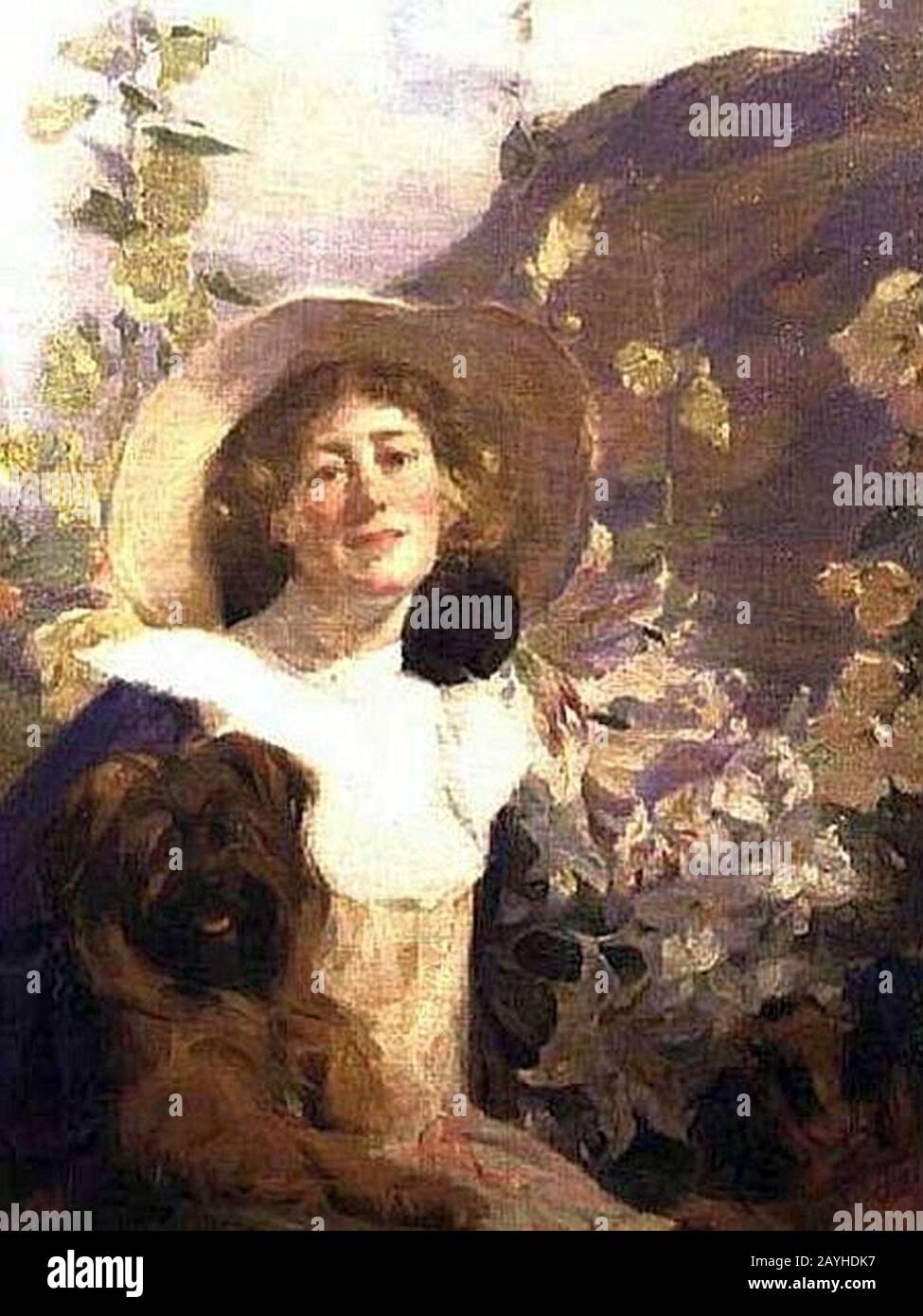 Frank Bramley - Friends Stock Photo - Alamy