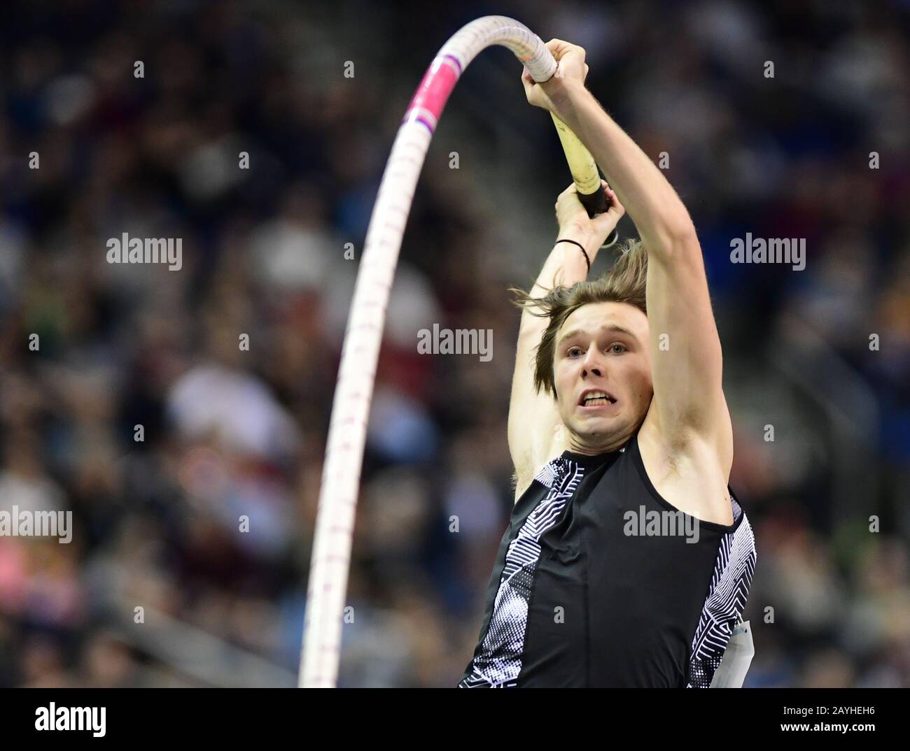 Berlin, Germany. 14th Feb, 2020. Athletics: ISTAF Indoor Men's pole ...
