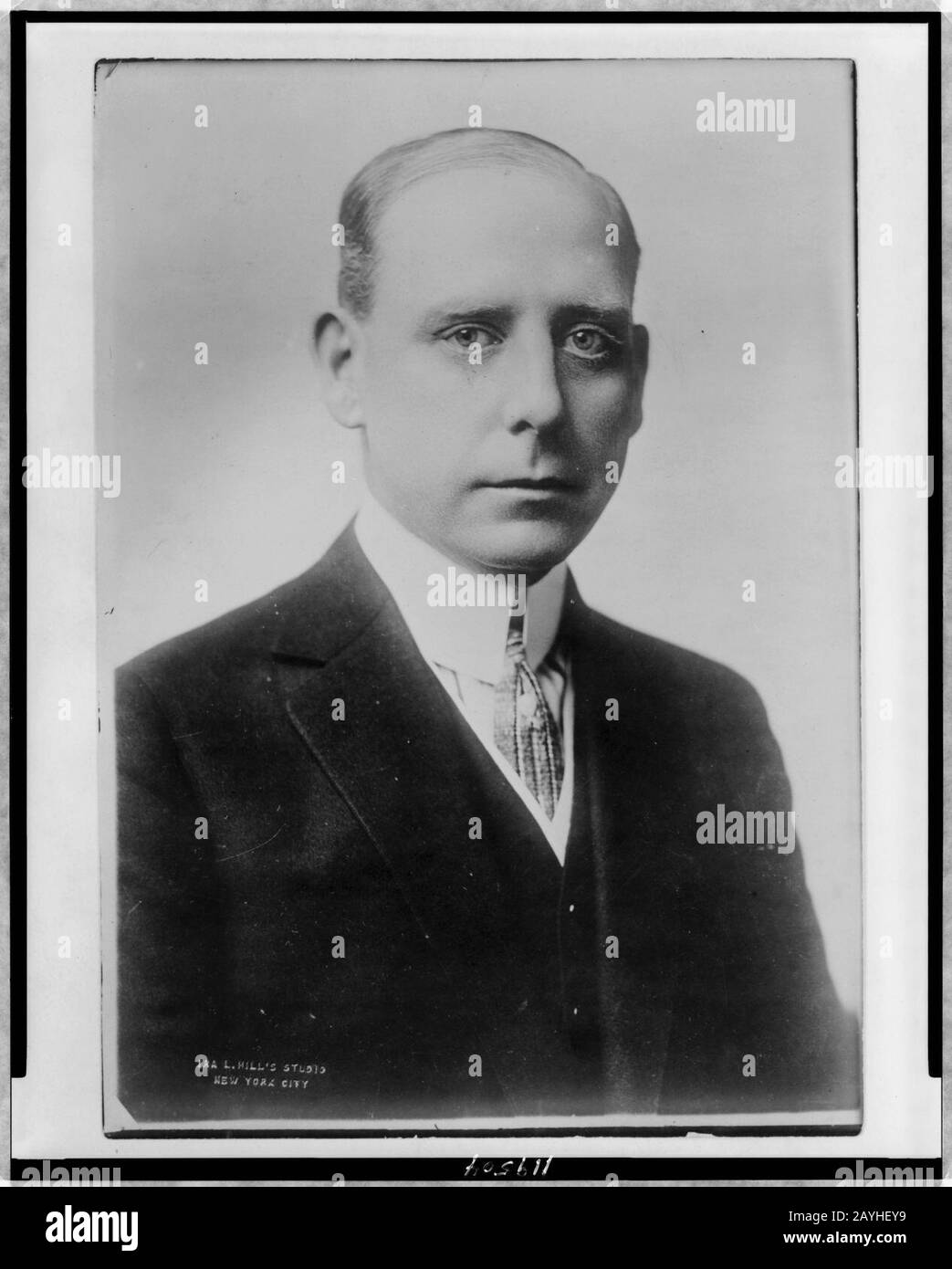 Frank Hague, head-and-shoulders portrait, facing right Stock Photo - Alamy