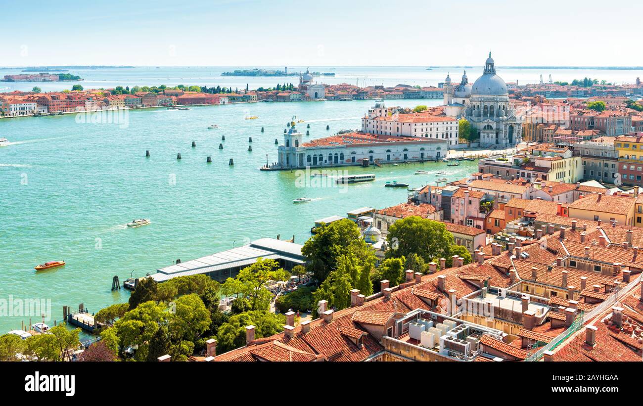 Aerial view venice hi-res stock photography and images - Alamy