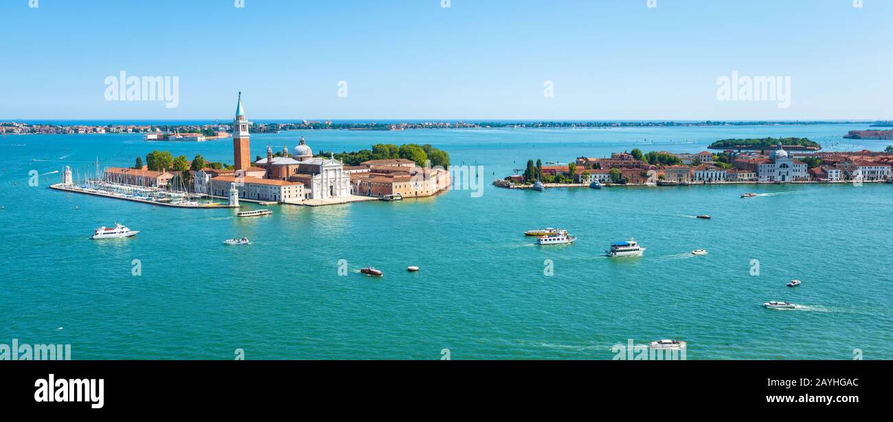 Venetian lagoon aerial hi-res stock photography and images - Alamy