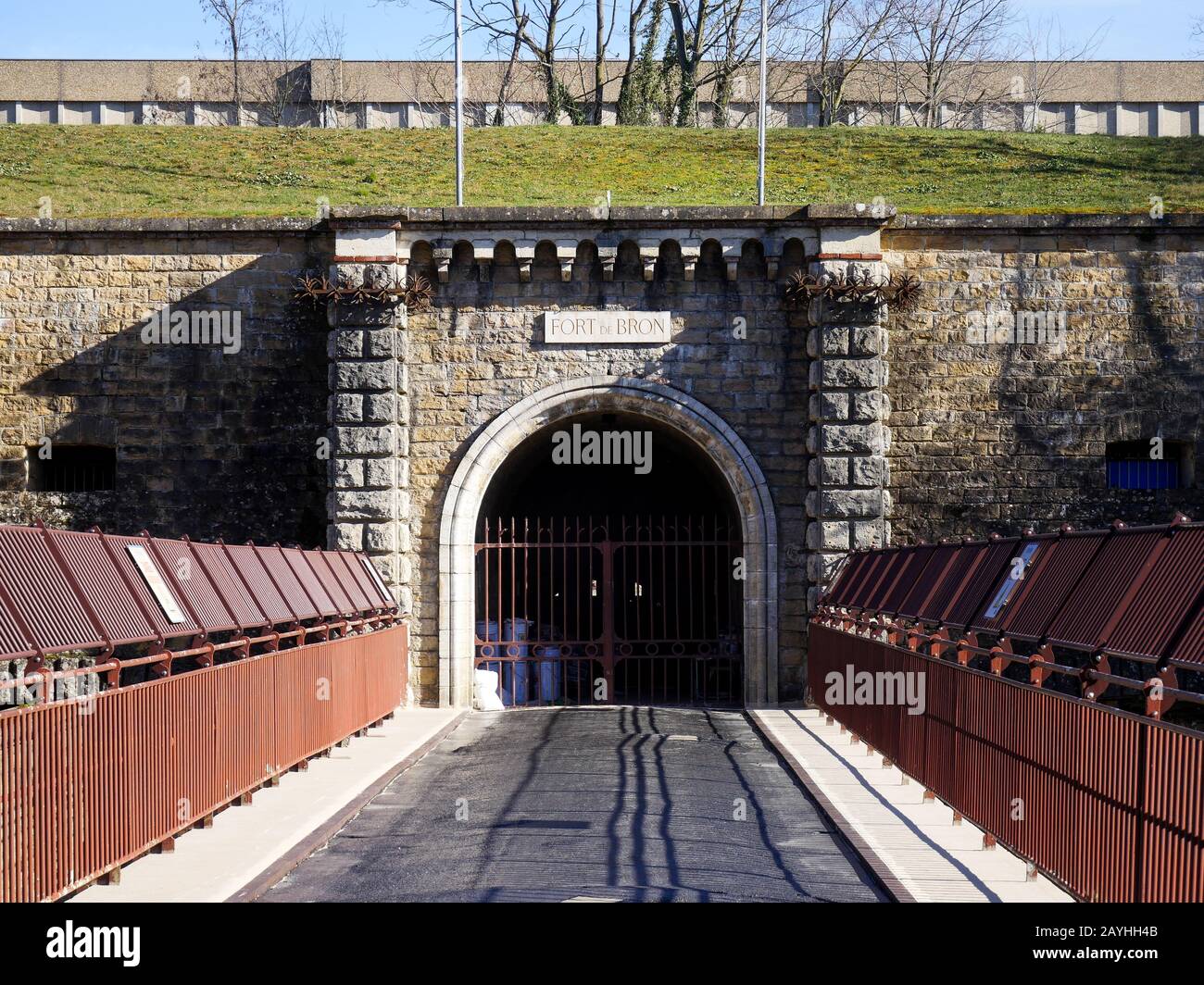 Bron fort, Bron, France Stock Photo - Alamy
