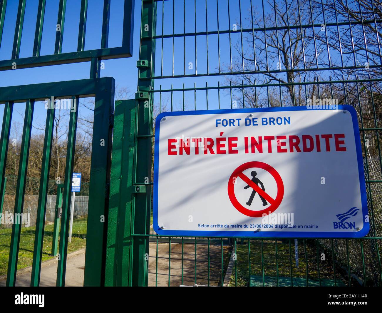 Bron fort, Bron, France Stock Photo - Alamy