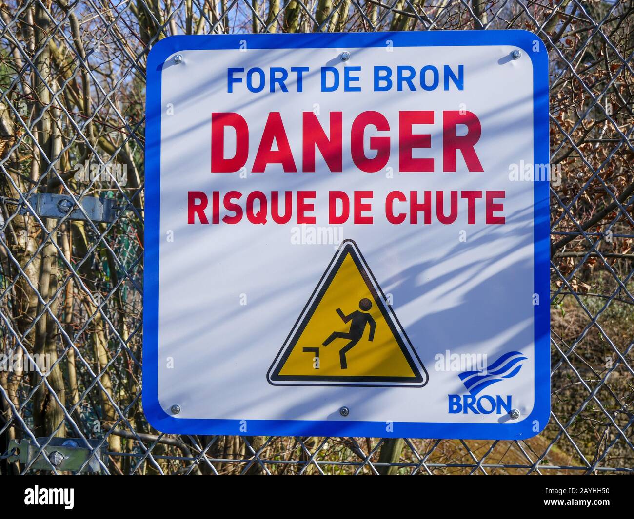 Bron fort, Bron, France Stock Photo - Alamy