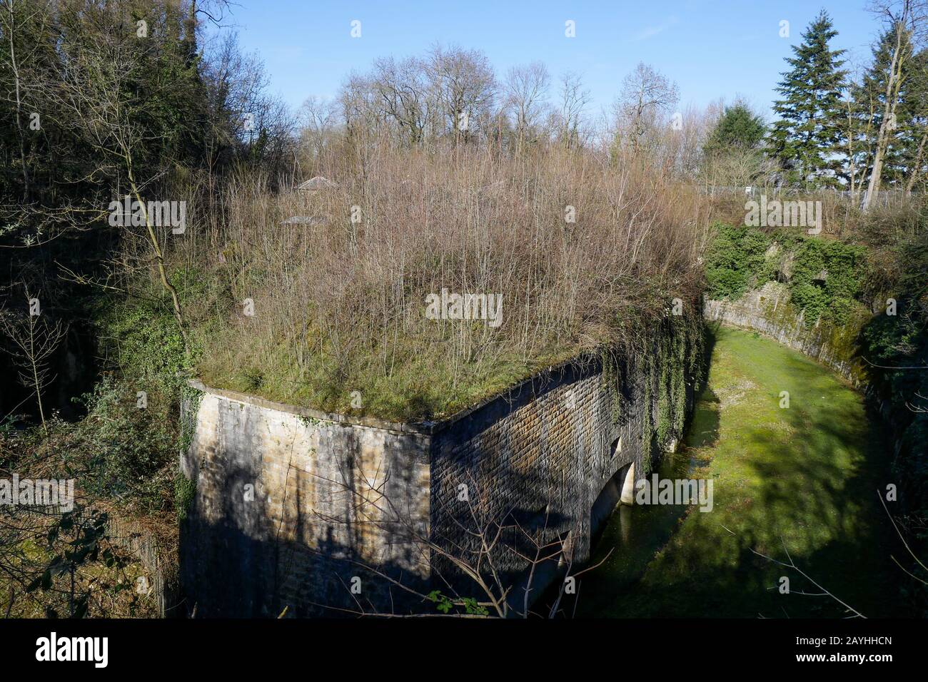 Bron fort, Bron, France Stock Photo - Alamy