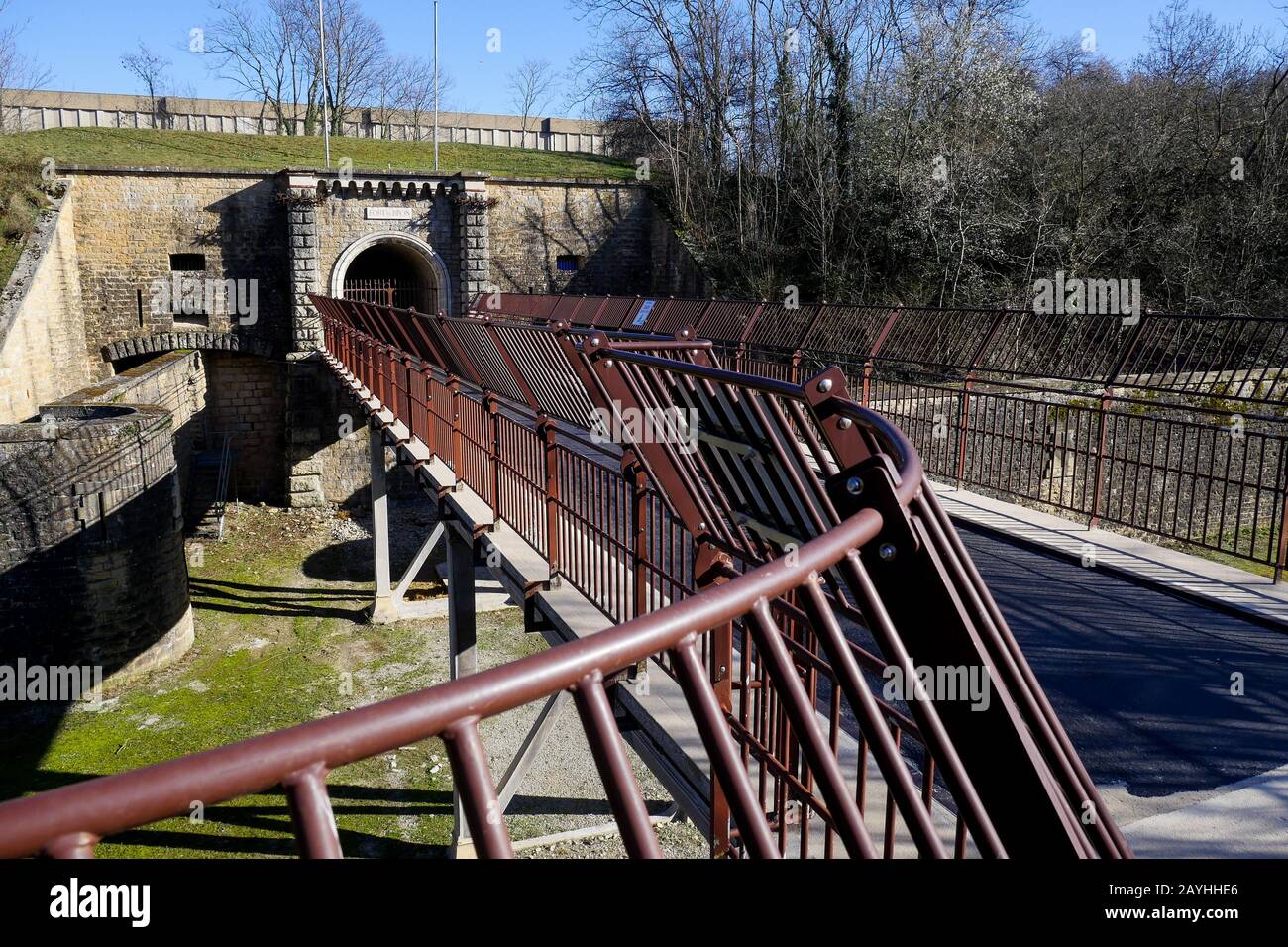 Bron fort, Bron, France Stock Photo - Alamy