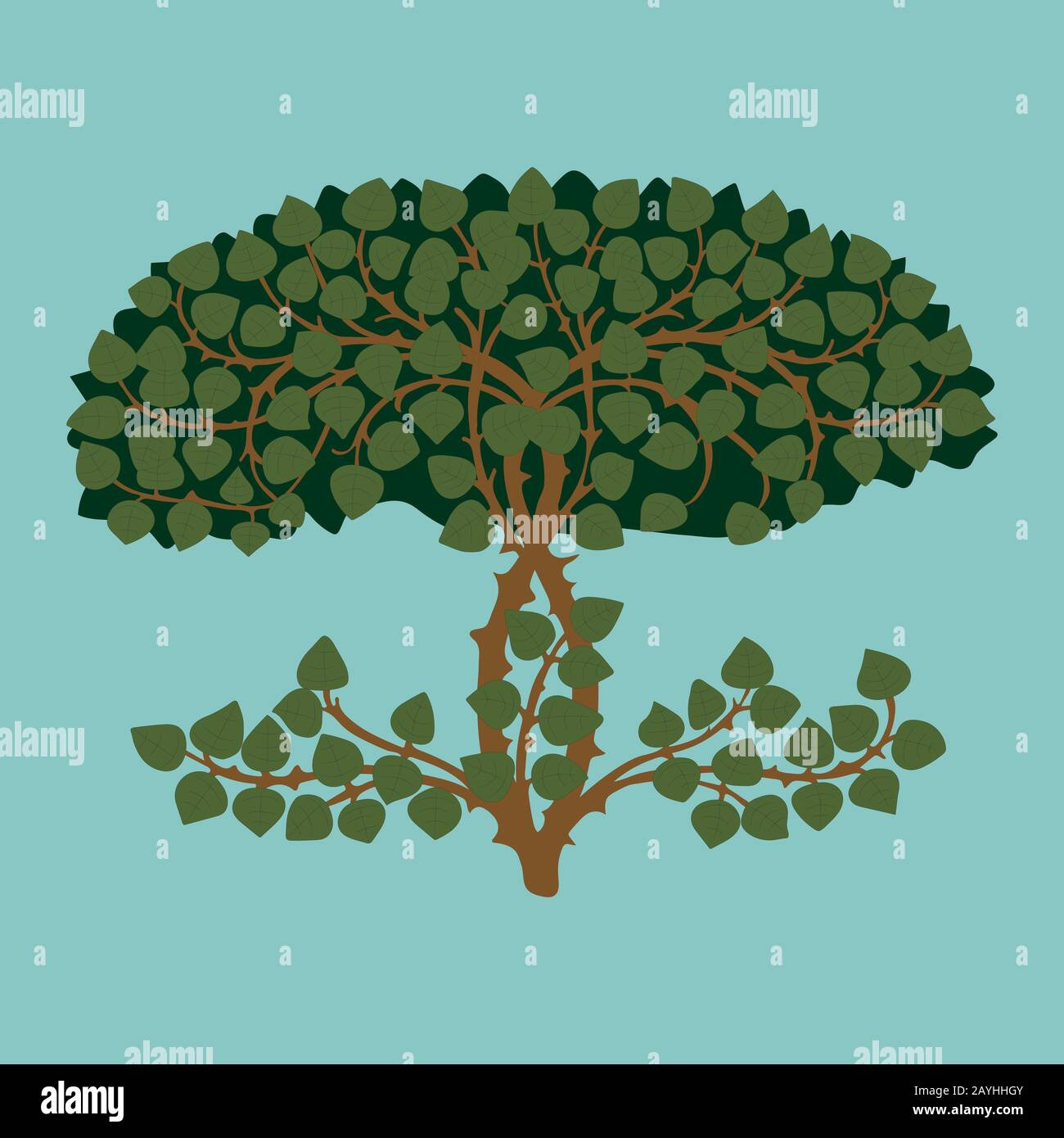 Shrubs Vector Vectors Stock Vector Images - Alamy