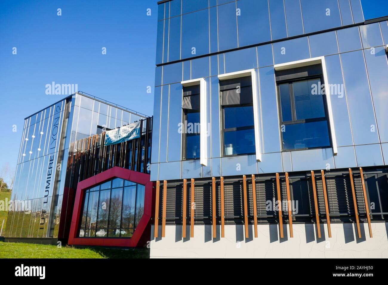 Campus of Lyon 2 Lumiere University, Bron, France Stock Photo - Alamy