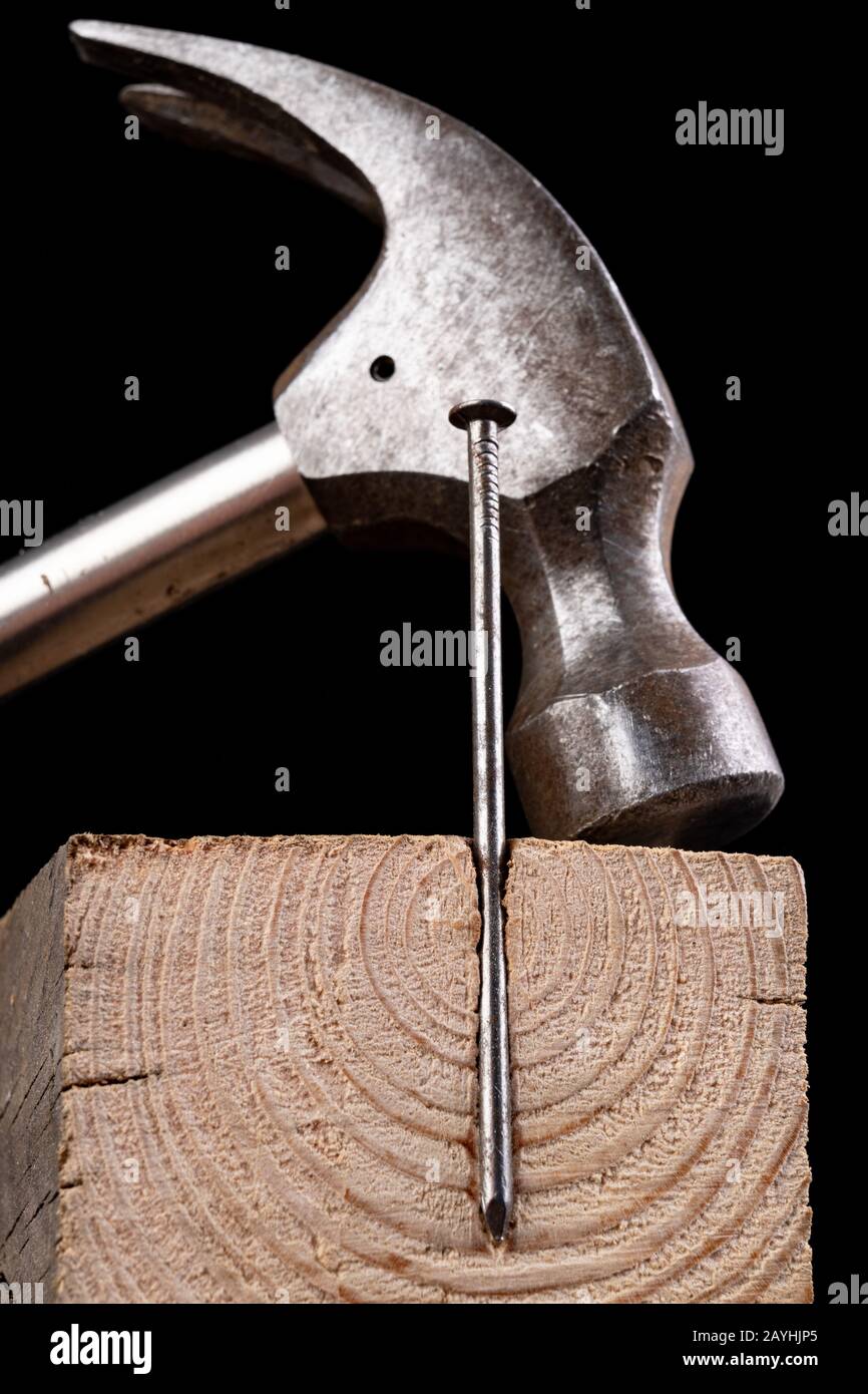 Cross section of a nail hi-res stock photography and images - Alamy