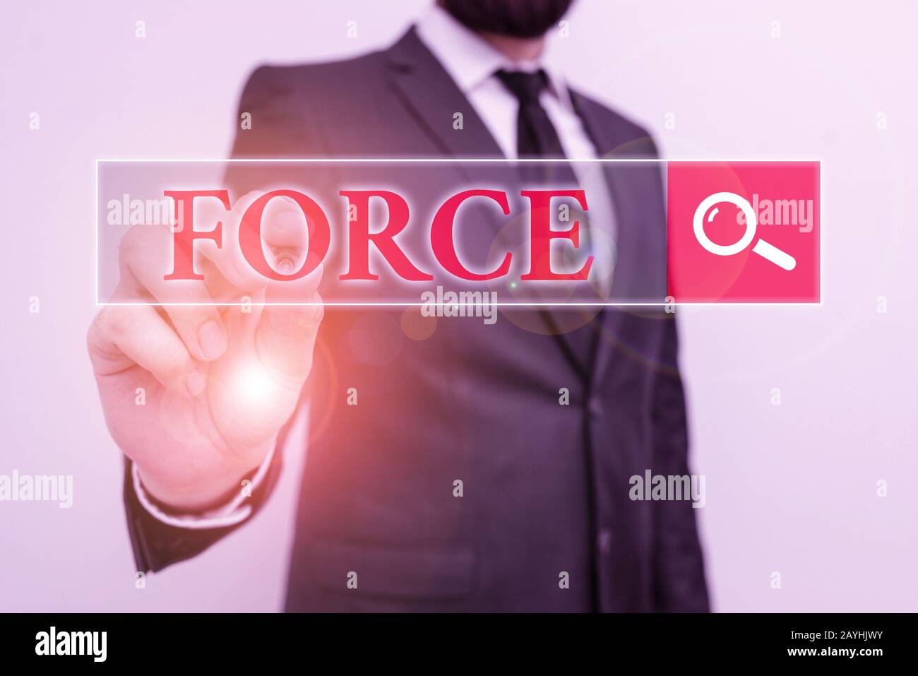 Handwriting text Force. Conceptual photo strength or energy as an ...