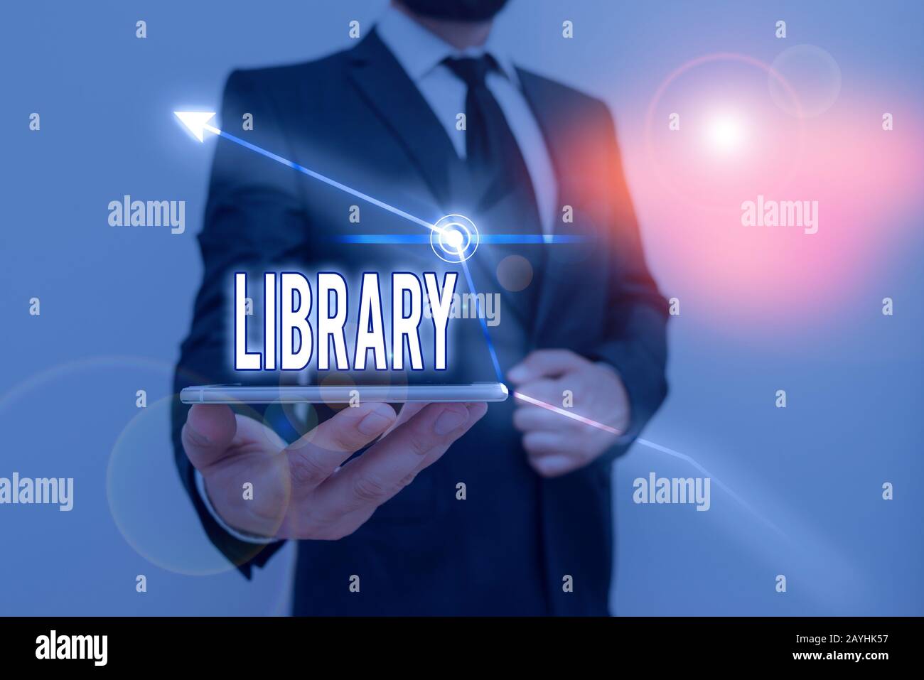 Handwriting text writing Library. Conceptual photo Building room ...