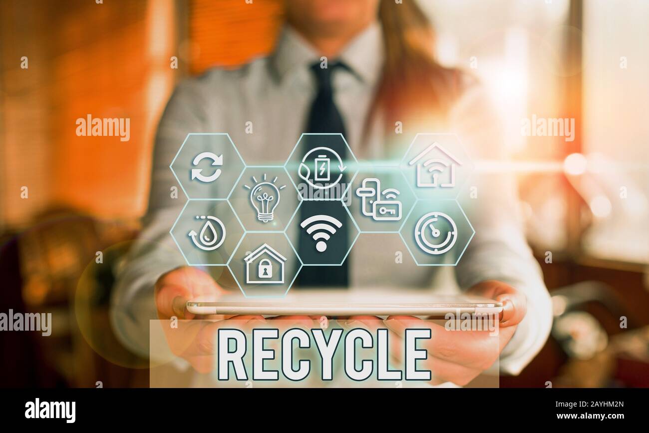 Converting waste materials into new materials hi-res stock photography ...