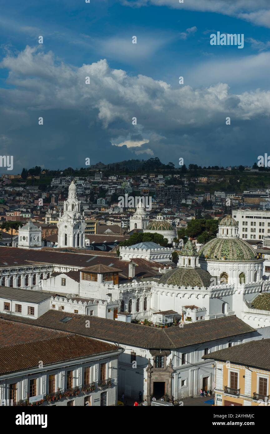 View from the Monastery of St. Francis, commonly known as el San ...