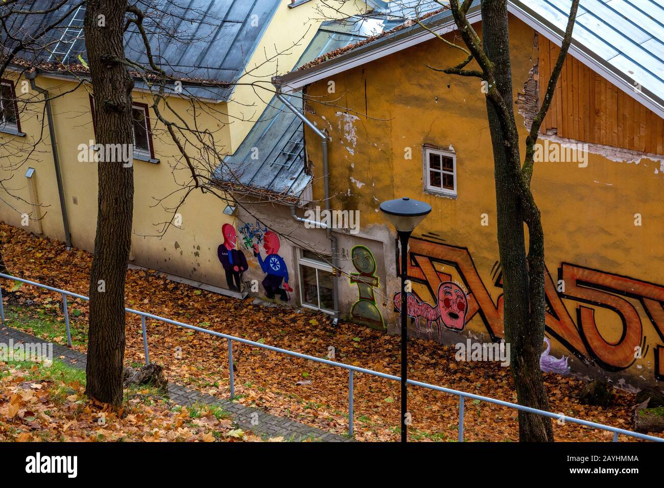 City view from Toomemägi hill Stock Photo - Alamy