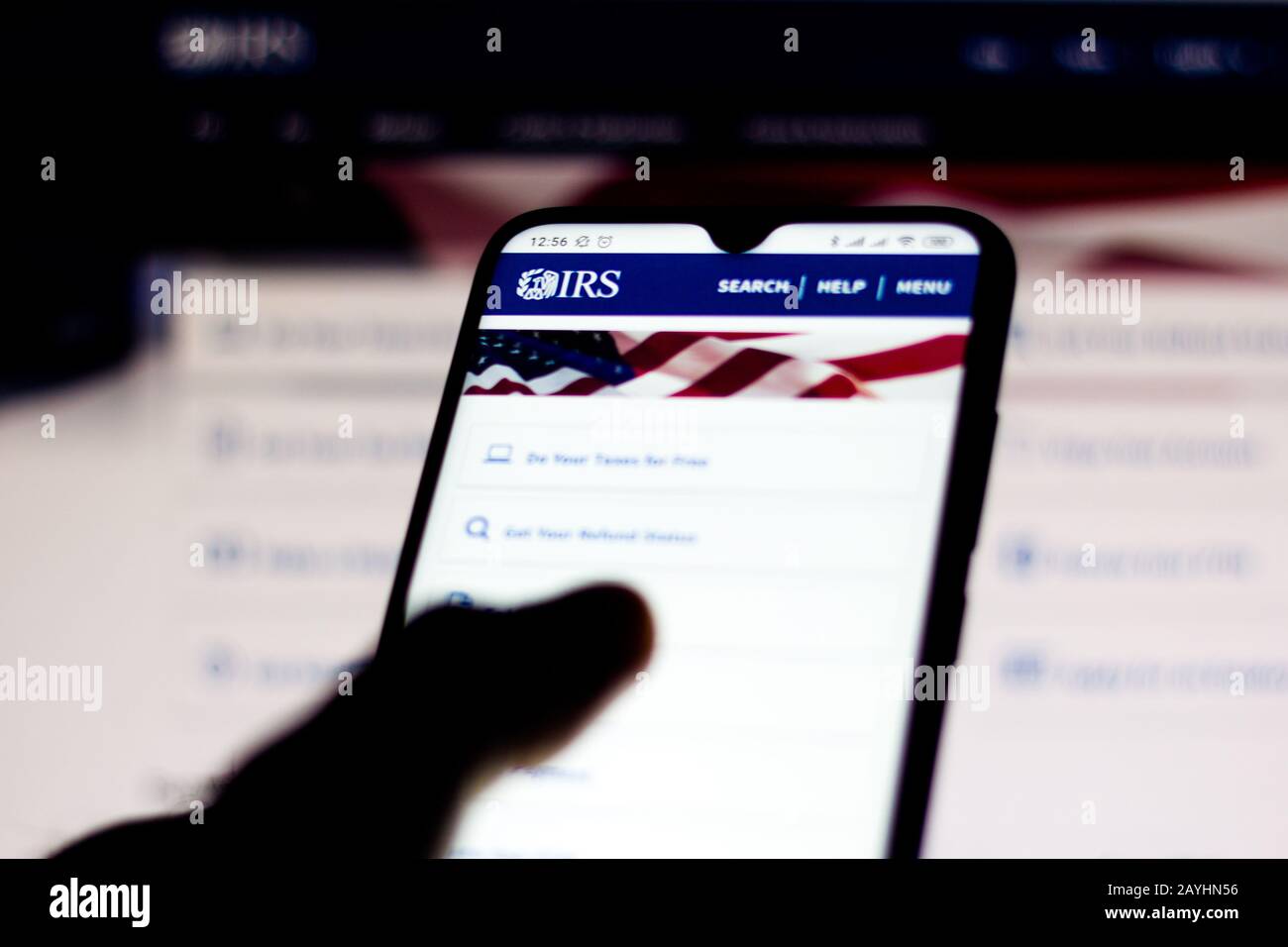 Irs logo hi-res stock photography and images - Alamy