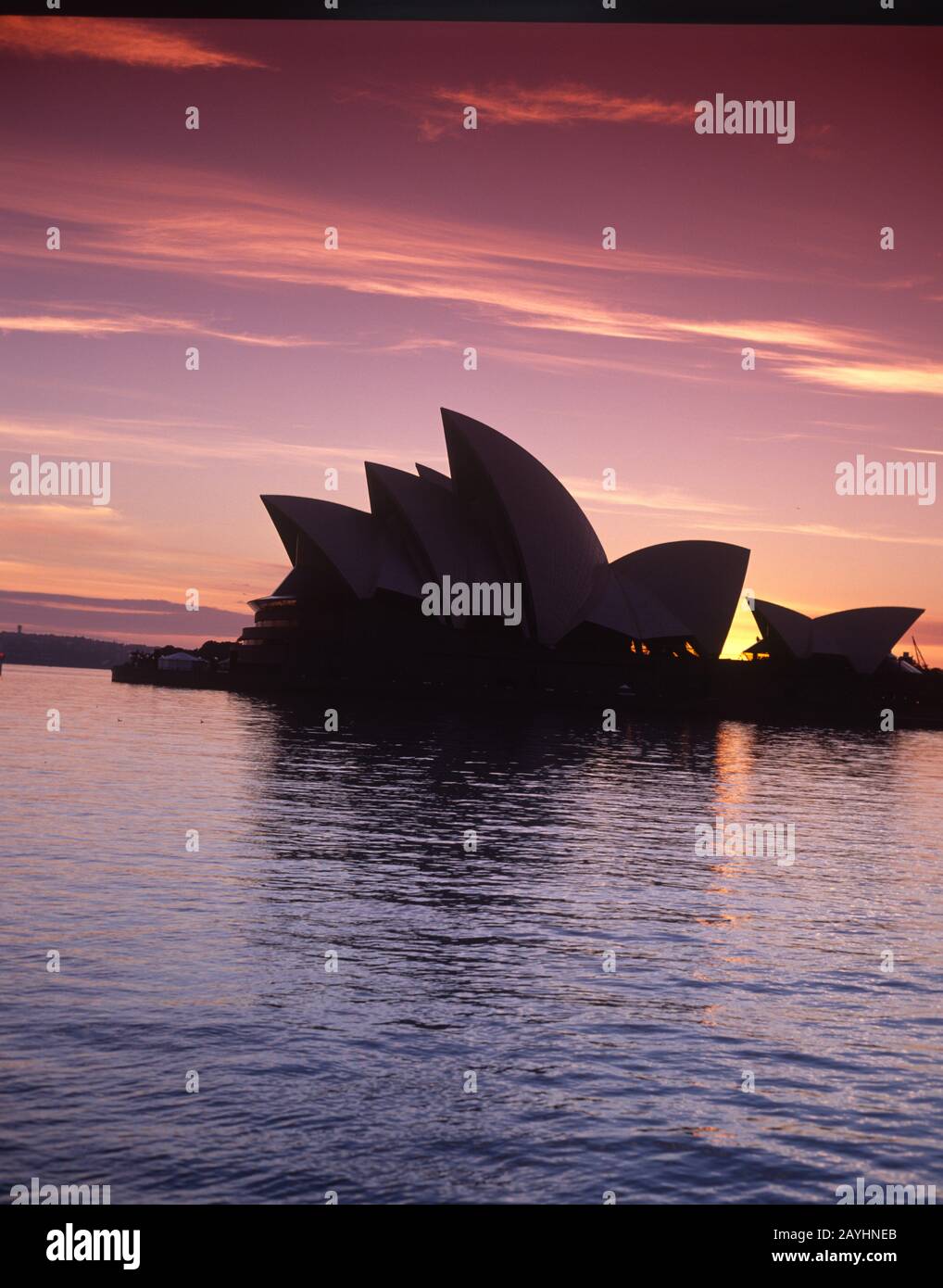 Australia, Sydney Opera House at sunset Stock Photo - Alamy