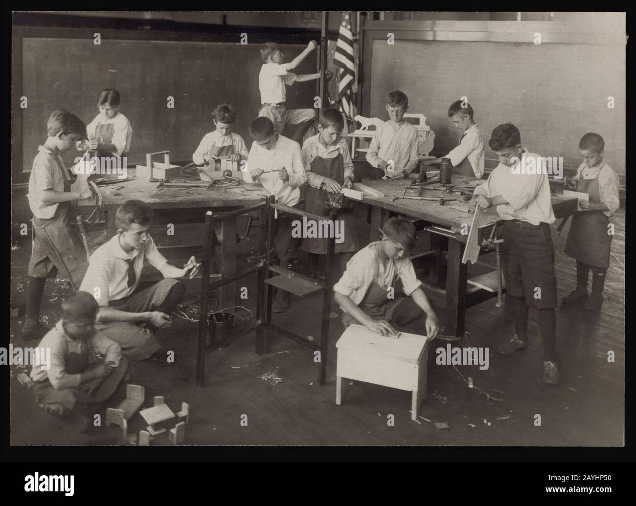 Manual training school hi-res stock photography and images - Alamy