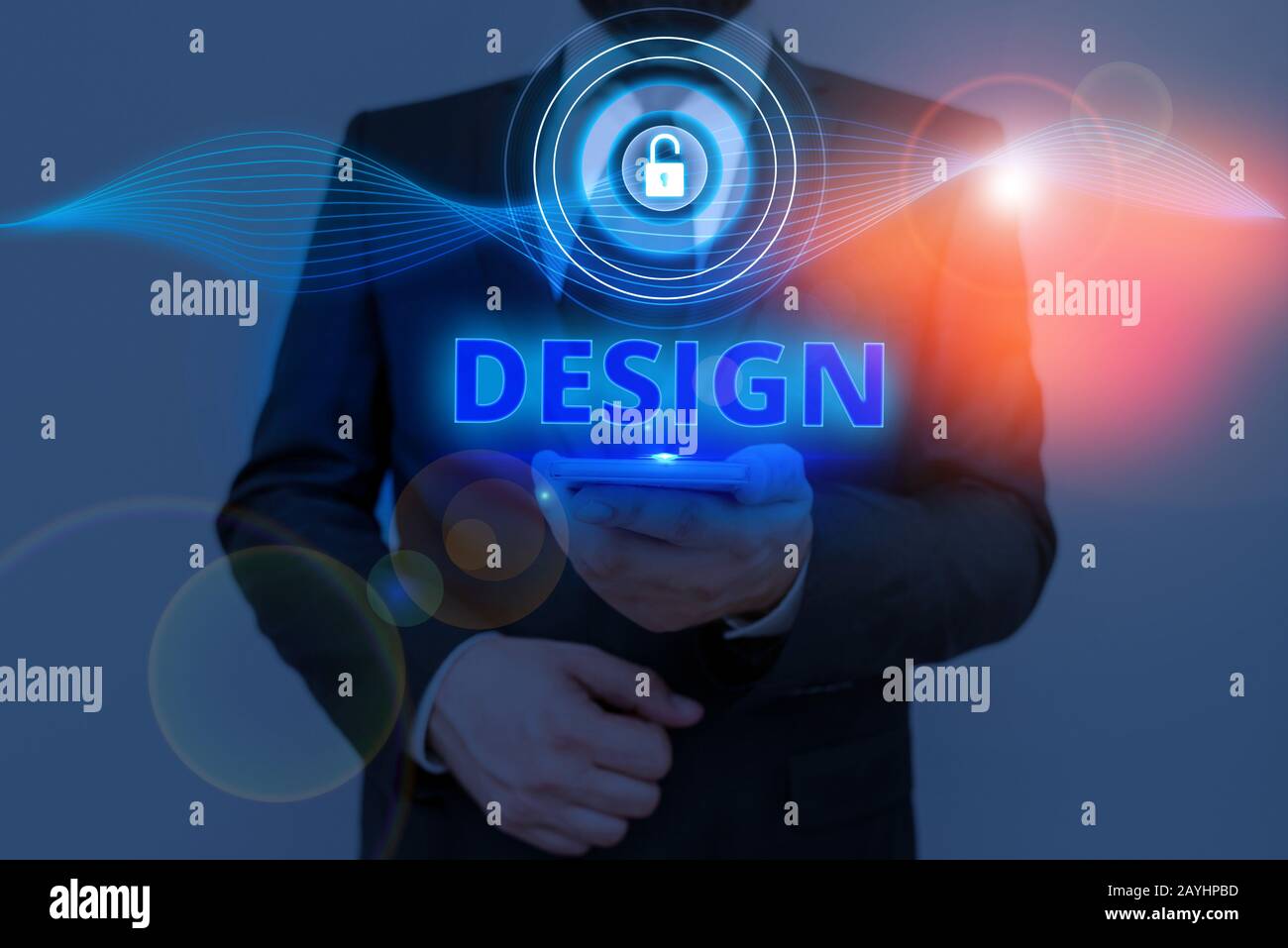 Text sign showing Design. Business photo text plan drawing produced to ...