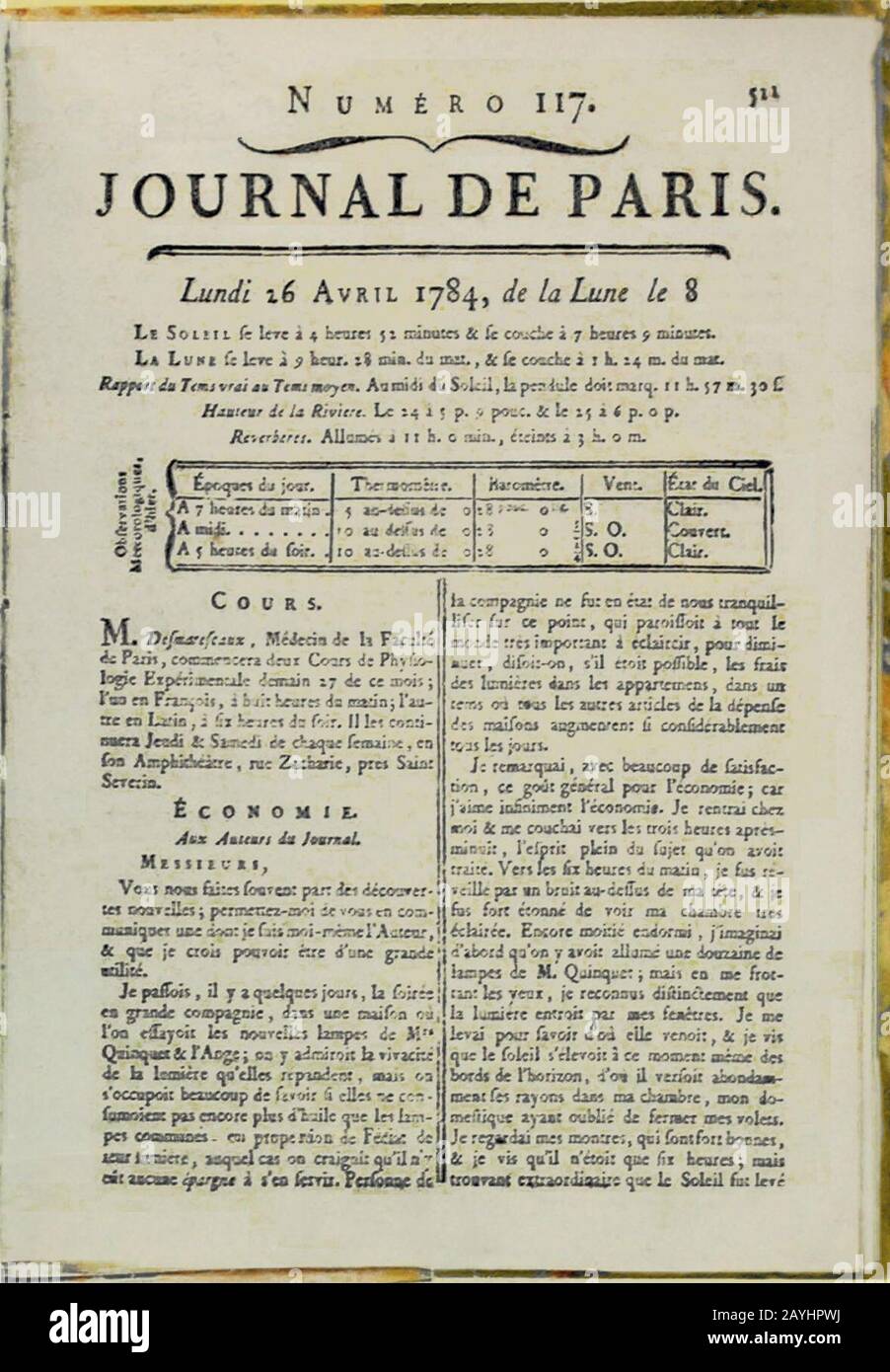 Benjamin franklin paris hi-res stock photography and images - Alamy