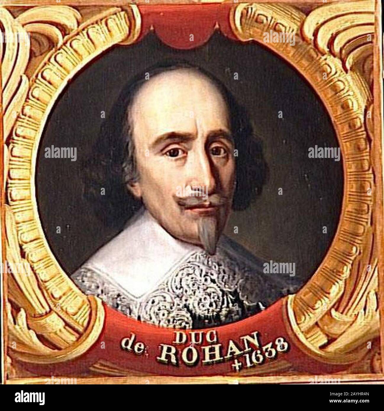 Franque - Henri II de Rohan - MV 7834 Stock Photo - Alamy