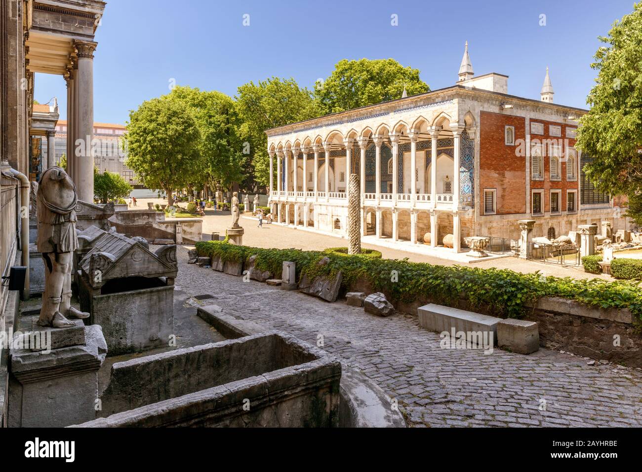 Archaeology Museums of Istanbul in summer, Turkey. It is a famous ...