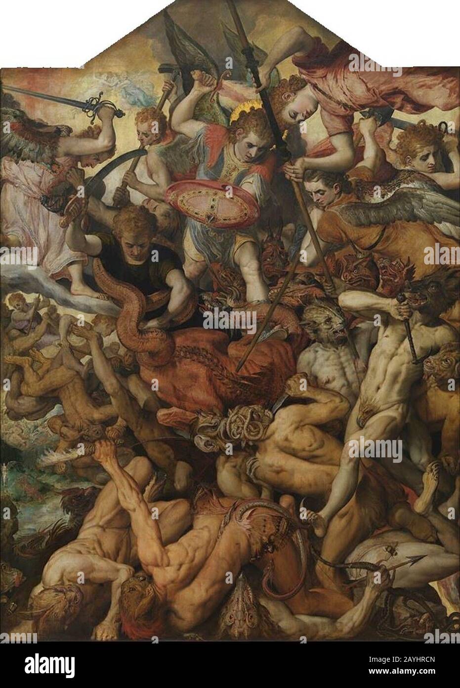 Fall of rebellious angels hi-res stock photography and images - Alamy