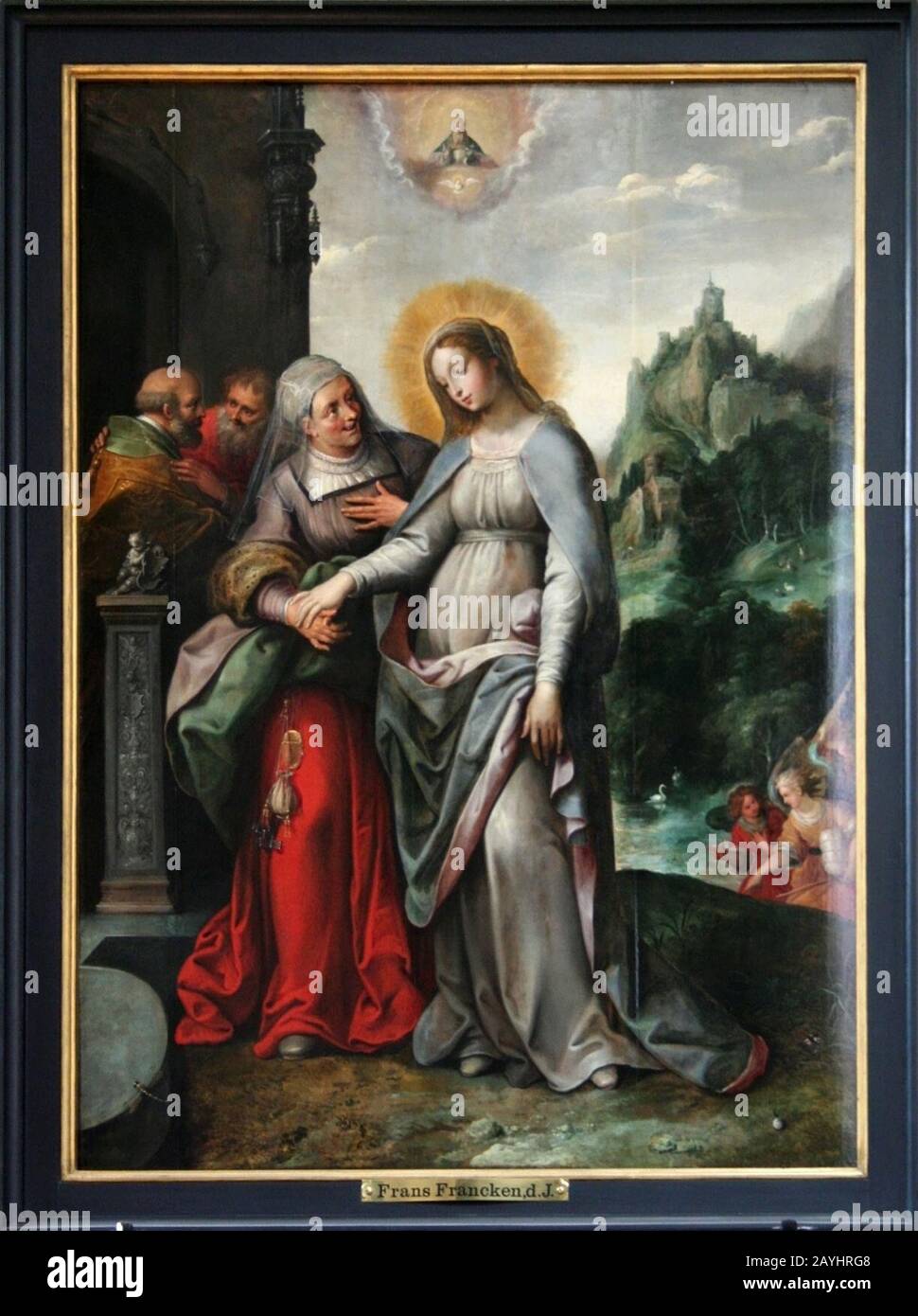 Frans Francken (II) - De Visitatie Stock Photo - Alamy